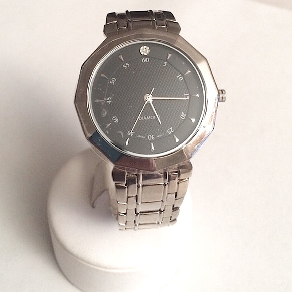 Accessories | Mens Genuine Diamond Watch | Poshmark